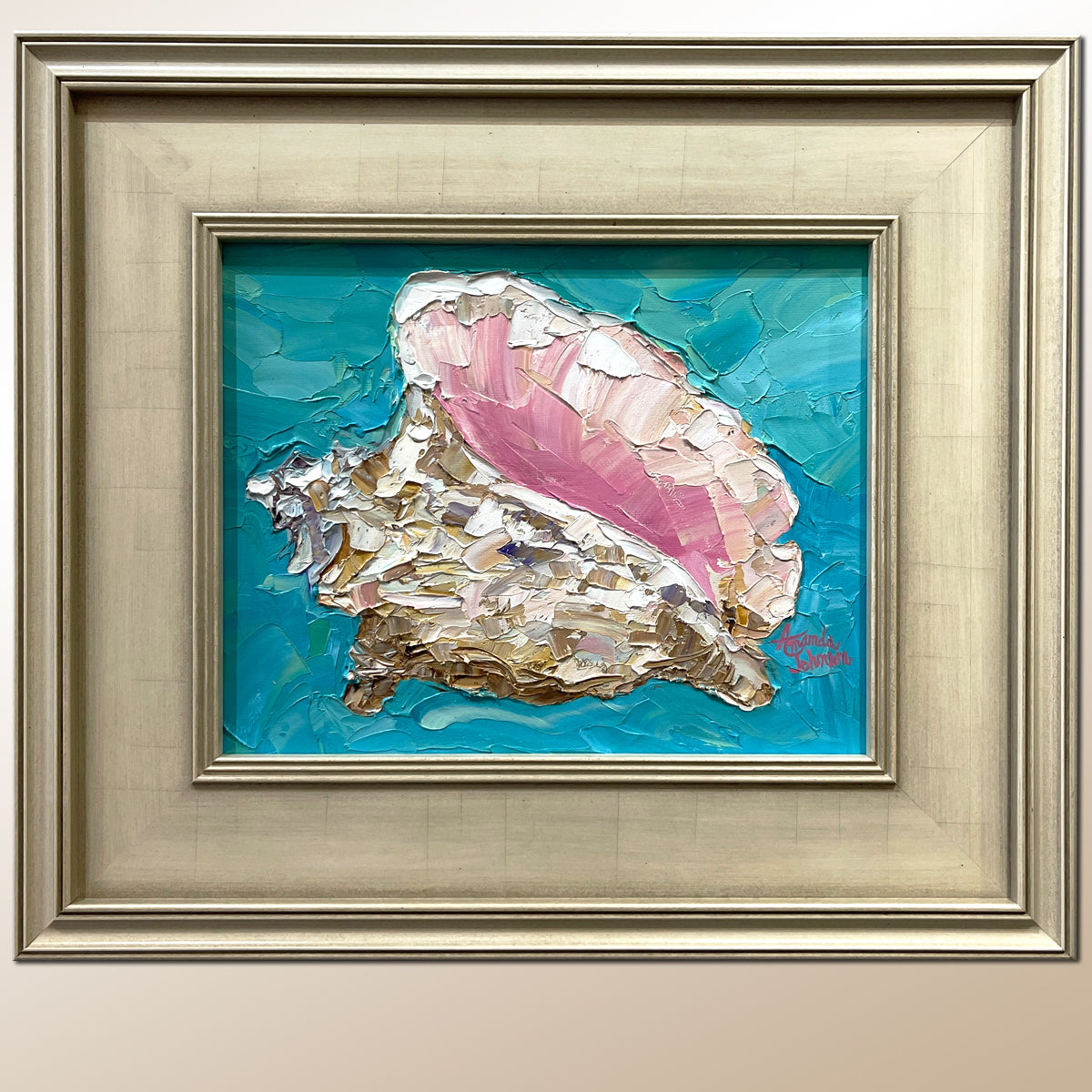 Queen Conch – Original Oil On Canvas – Amanda Johnson
